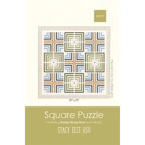 Square Puzzle Quilt Pattern – Thread, Needlework & Patchwork