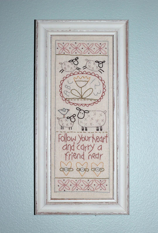 Follow your Heart – Thread, Needlework & Patchwork