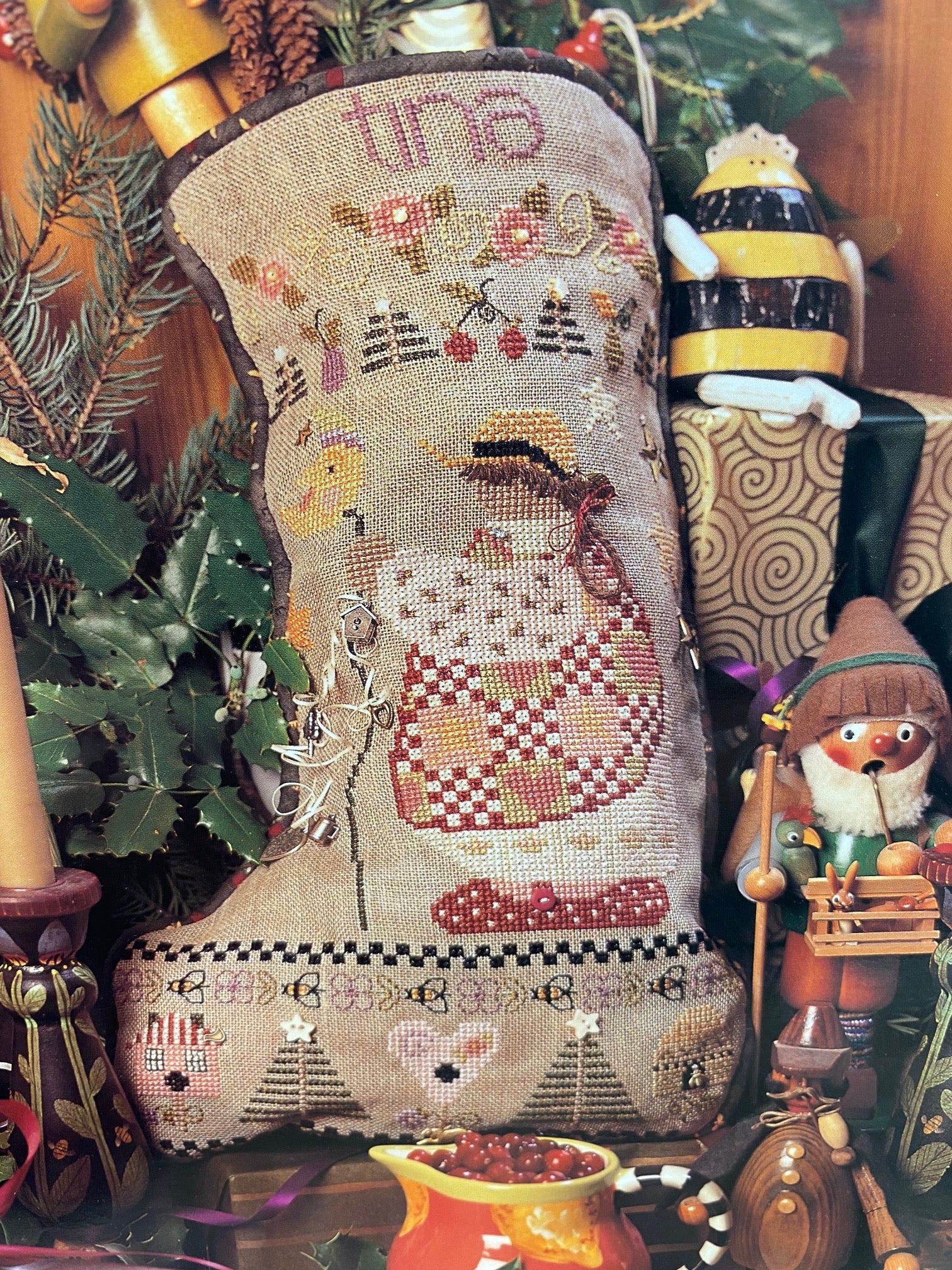 Tina Stocking Pattern – Thread, Needlework & Patchwork
