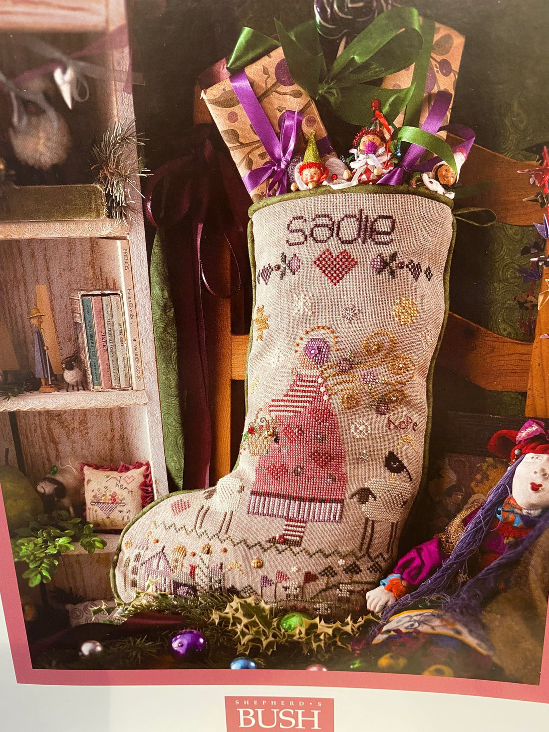 Sadie Stocking Pattern – Thread, Needlework & Patchwork