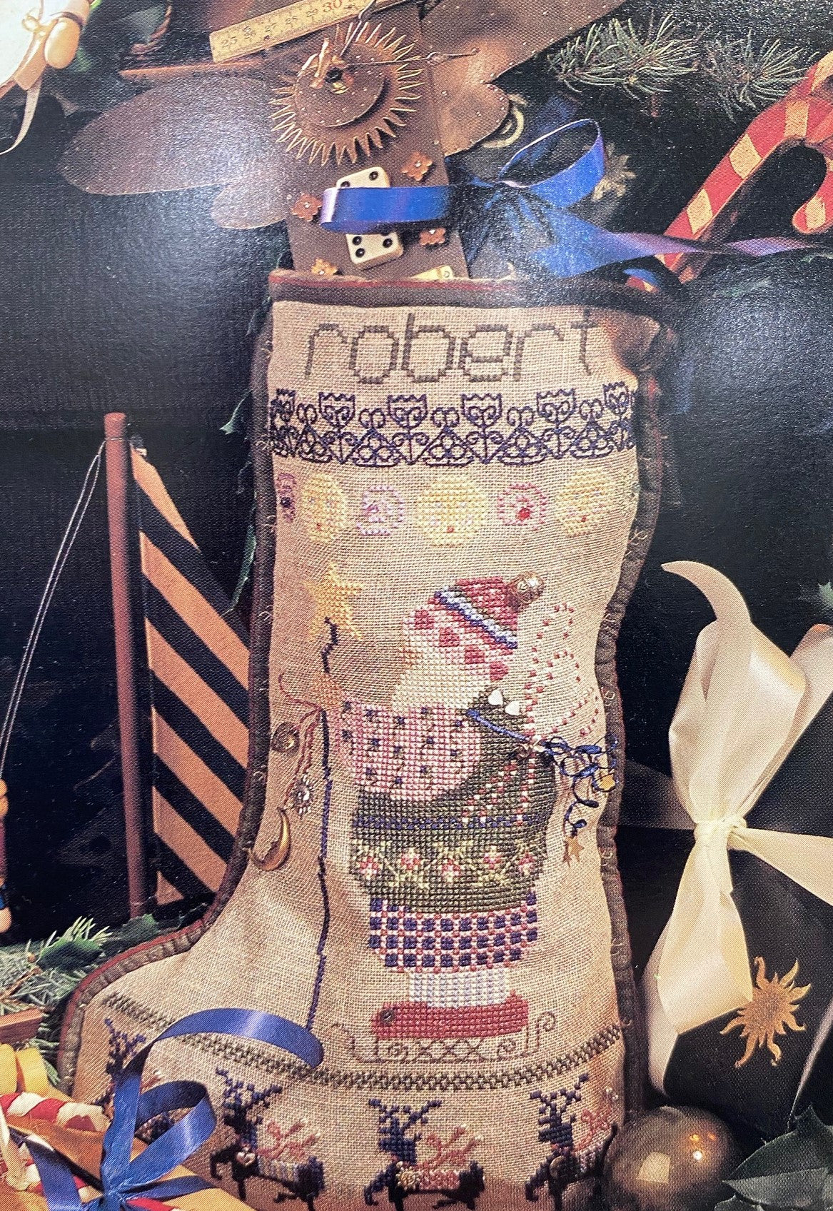 Robert Stocking Pattern – Thread, Needlework & Patchwork